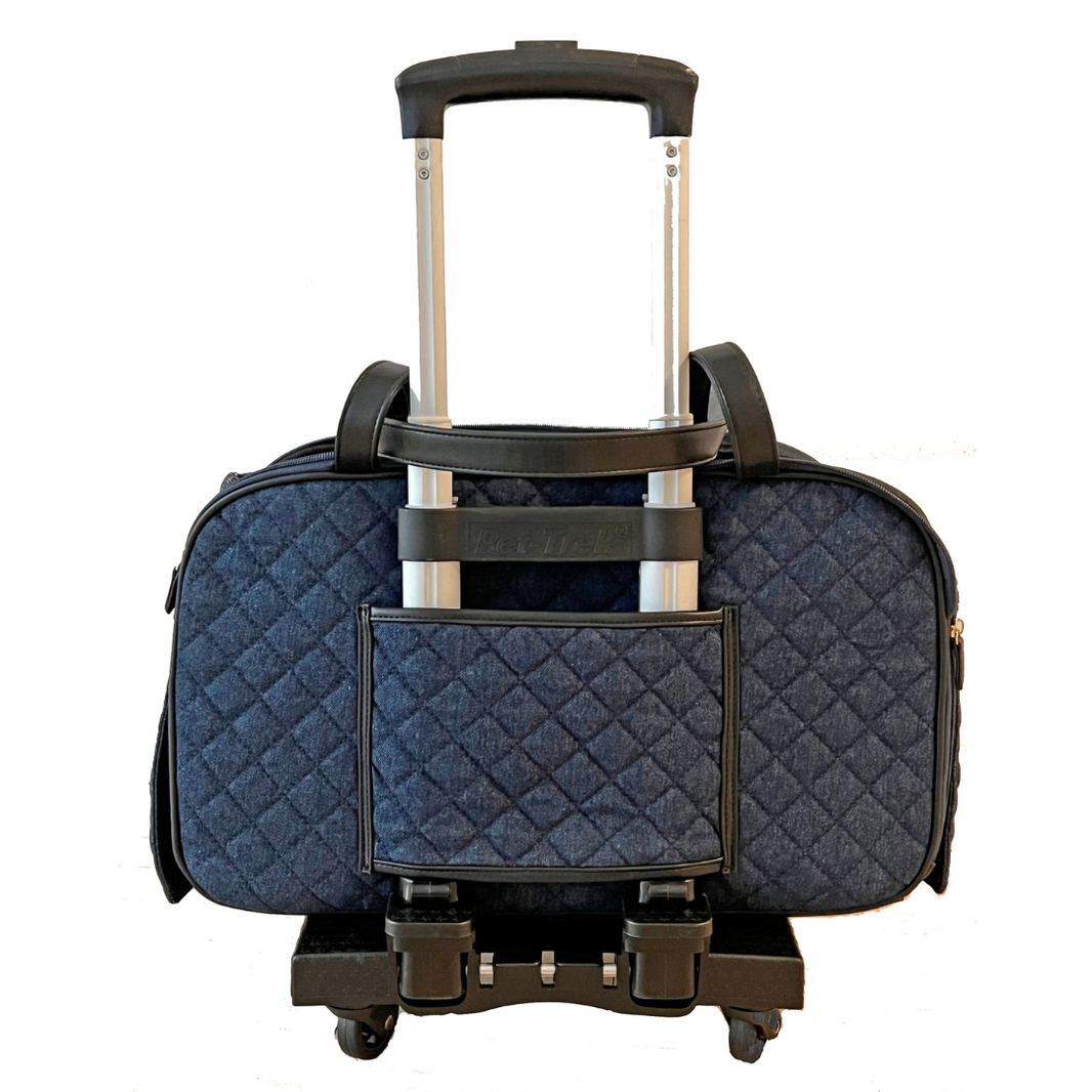 Pet Carrier With Wheels | Rolling pet carrier | Travel Simply – A Pet ...